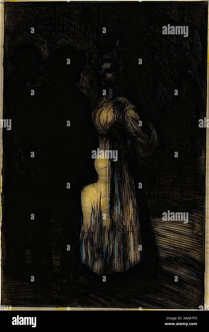 Shadowy forms hint hi-res stock photography and images - Alamy