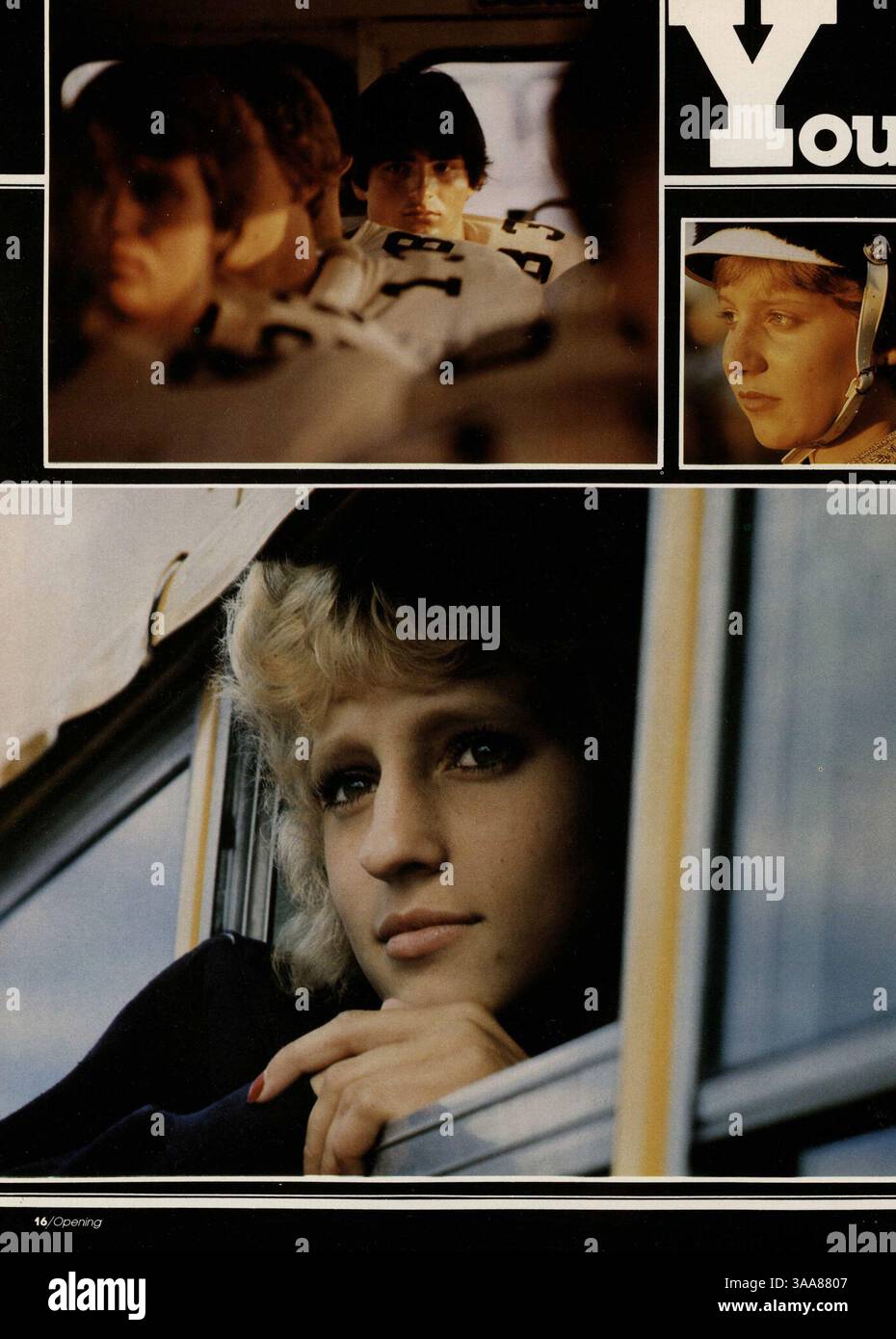 The kennedy high yearbook from 1983 reflects the 1982 1983 schoo hi-res stock photography and ...