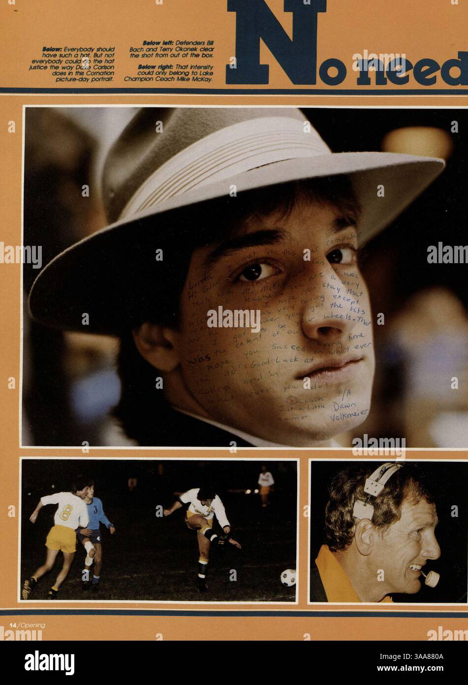 The 1983 'Profiles' Yearbook from Kennedy High School highlights key ...