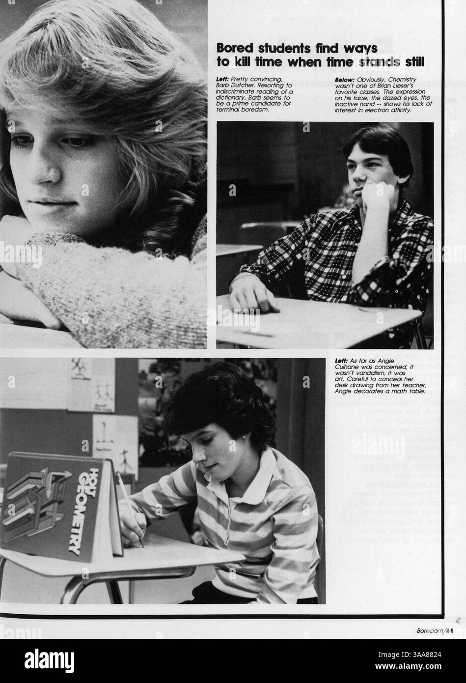The 1983 'Profiles' Yearbook from Kennedy High School highlights the ...