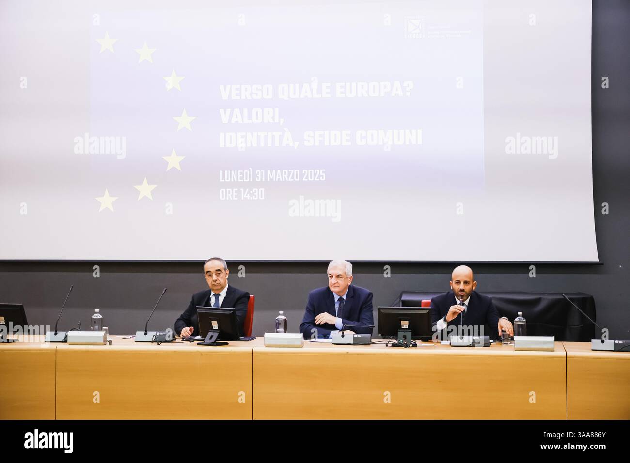 Milan, The conference Towards which Europe? Values, identities, common ...