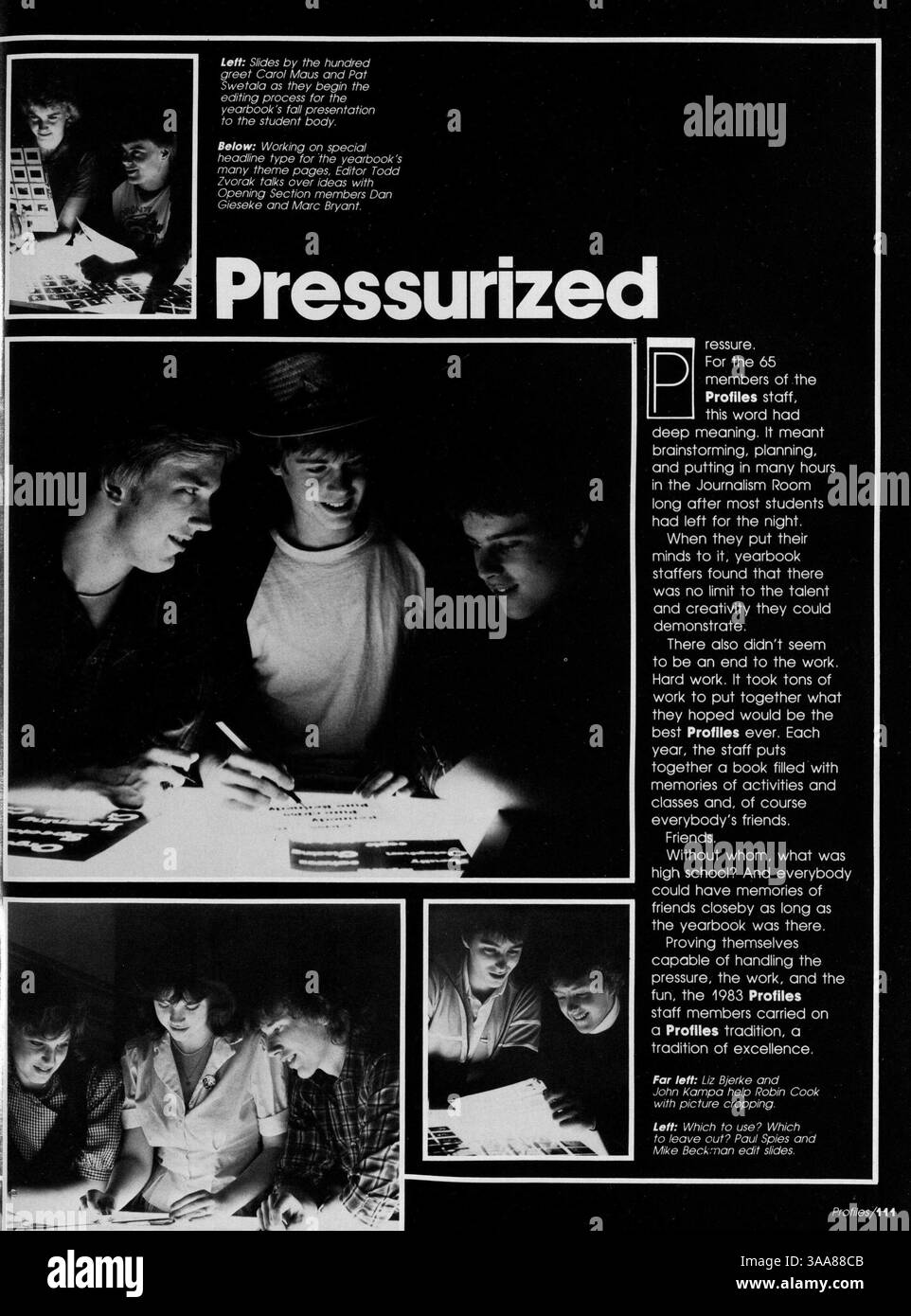 Kennedy High's 1983 yearbook highlights significant student ...