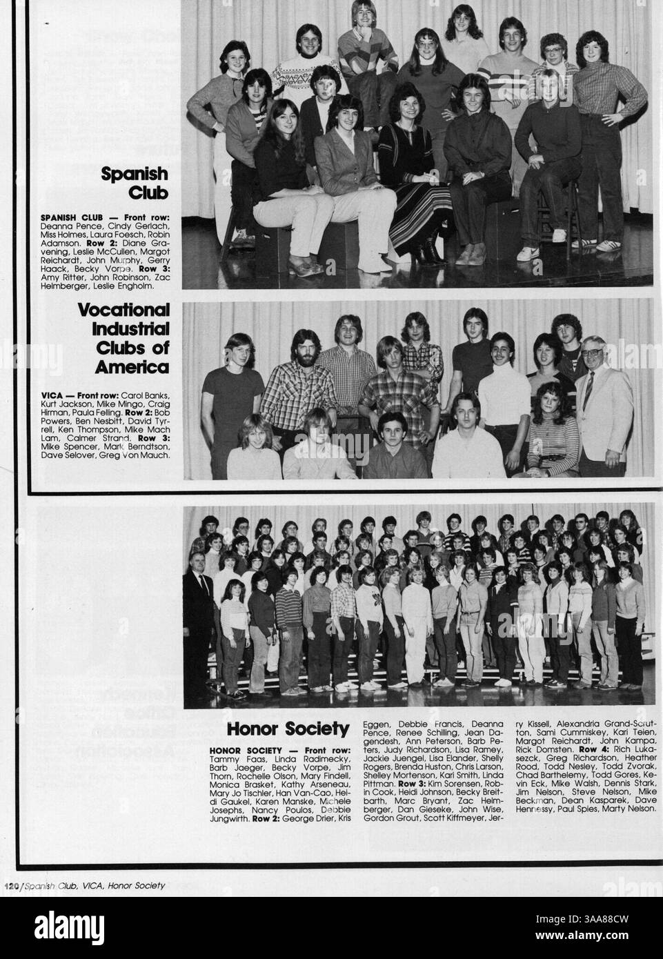 The 1983 Kennedy High Yearbook highlights the students, teachers ...