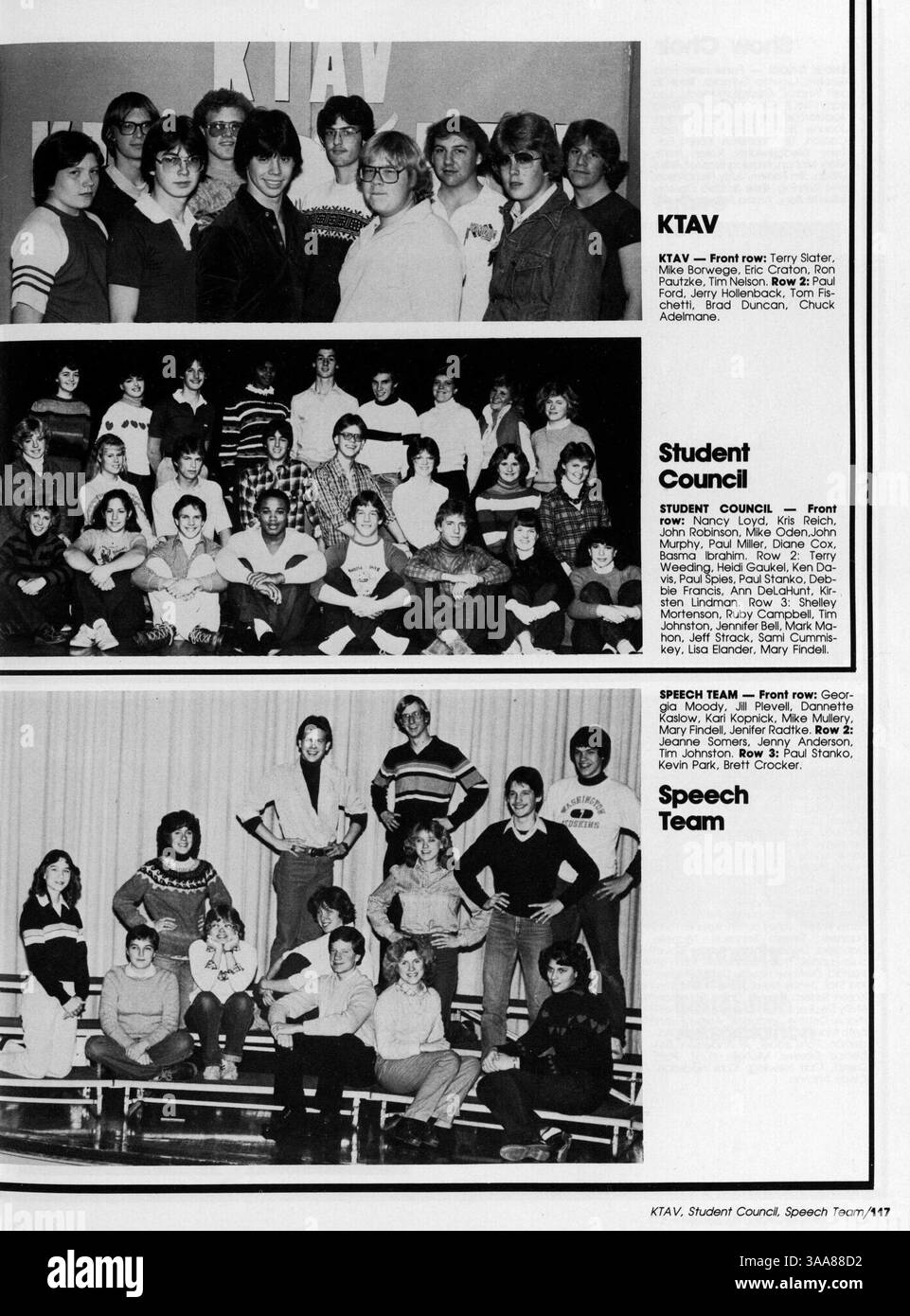 The kennedy high school yearbook from 1983 features profiles of hi-res ...