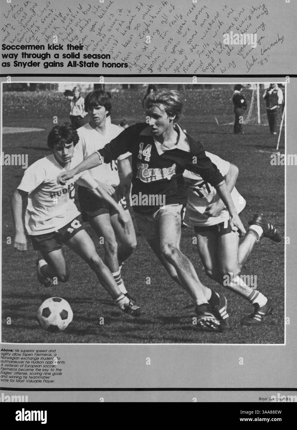 This 1983 Kennedy High Yearbook captures memories from the 1982-1983 ...