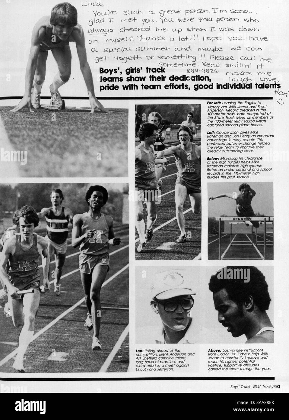 Kennedy highs 1983 yearbook preserves the memories of the 1982 hi-res ...