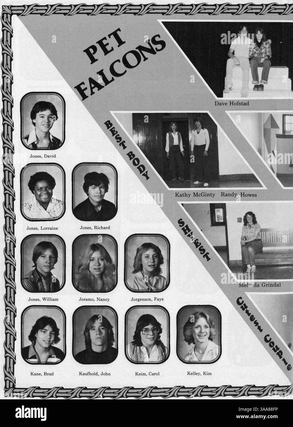 Major events that shaped the 1979 1980 school year hi-res stock ...