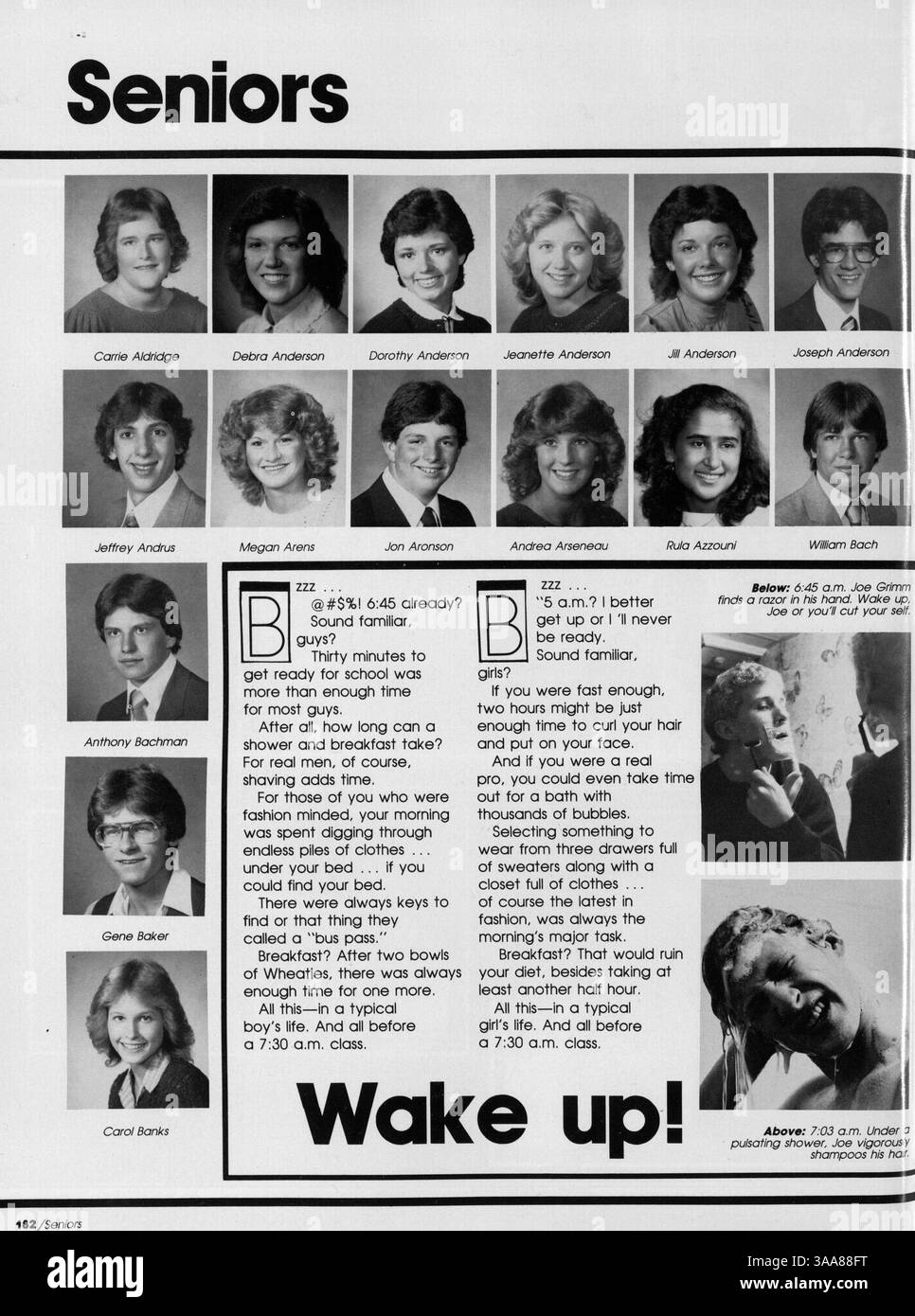 Kennedy High School's 1983 Yearbook captures the essence of the 1982 ...