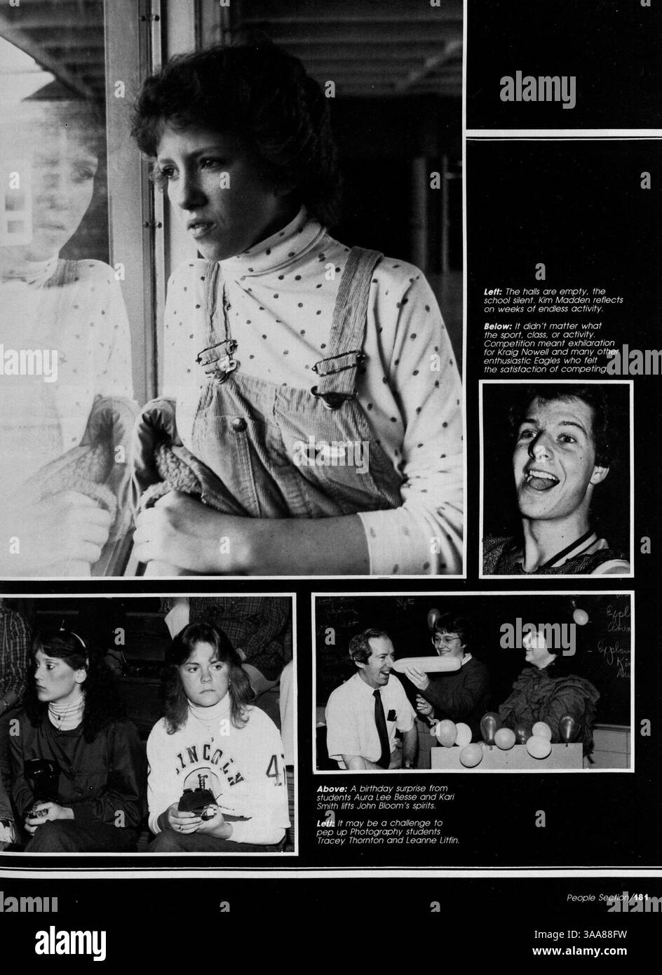 This 1983 yearbook highlights the achievements and activities of hi-res ...