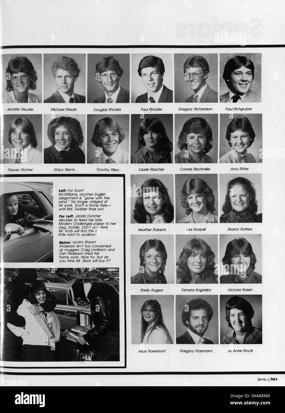 The kennedy high yearbook of 1983 captures the 1982 1983 school hi-res ...