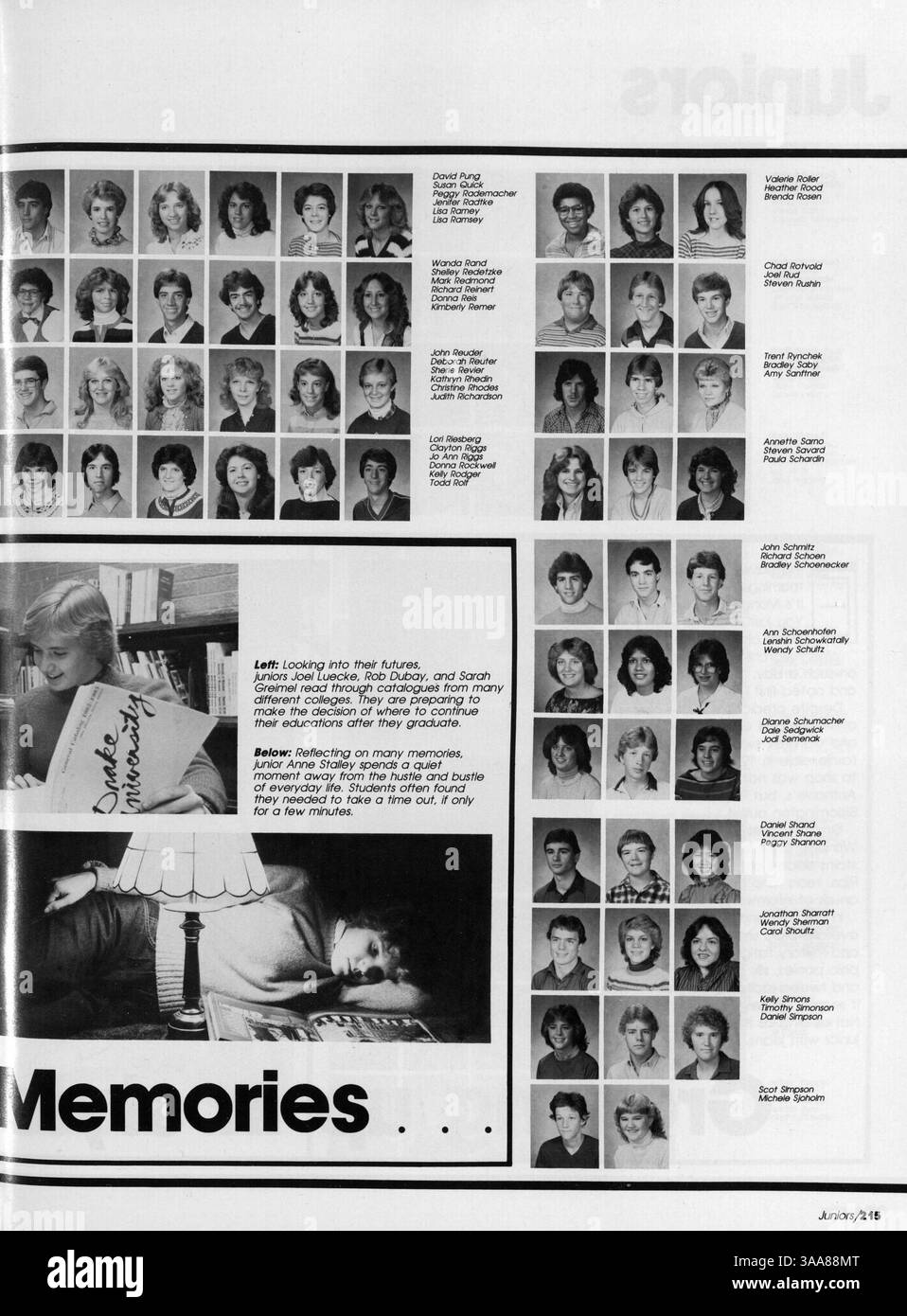 This 1983 yearbook from kennedy high school documents significant ...
