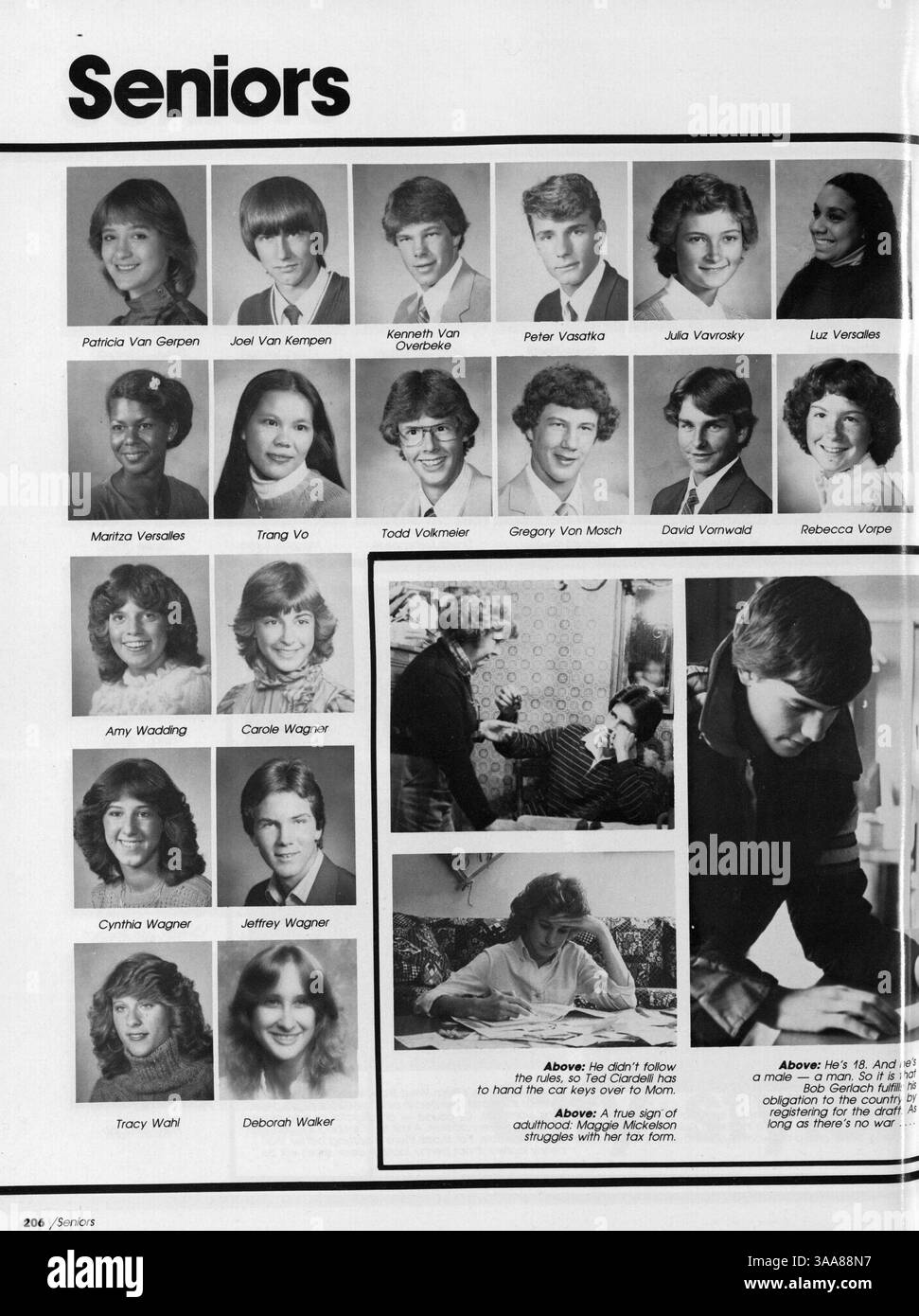 The 1983 yearbook chronicles significant moments from the 1982-1983 ...