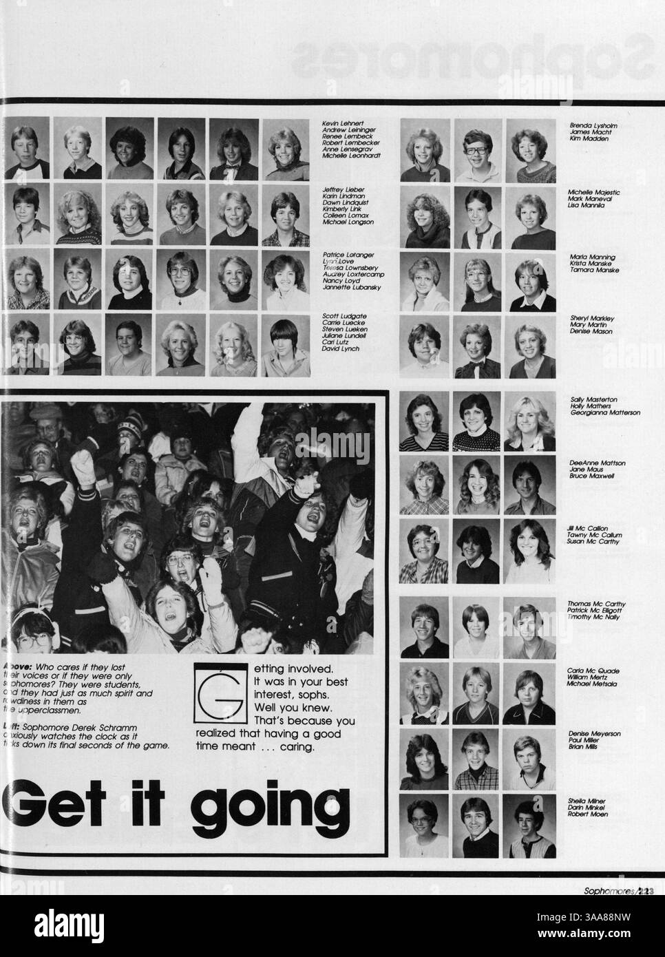 The 1983 Kennedy High Yearbook captures the essence of the 1982-1983 ...