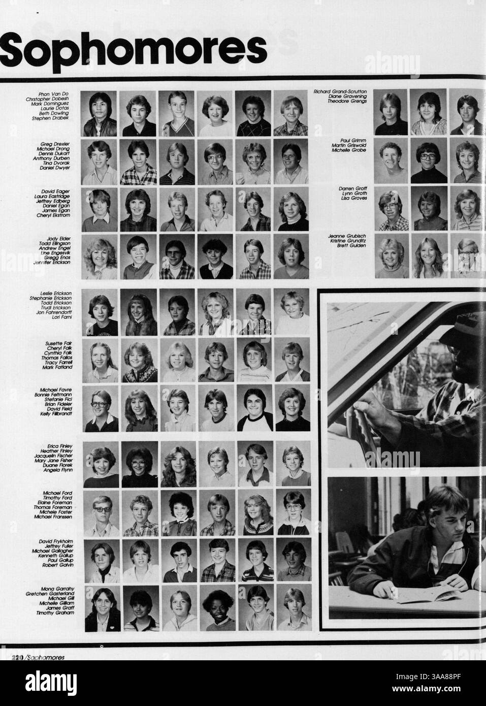 The 1983 Kennedy High Yearbook features profiles of students and ...