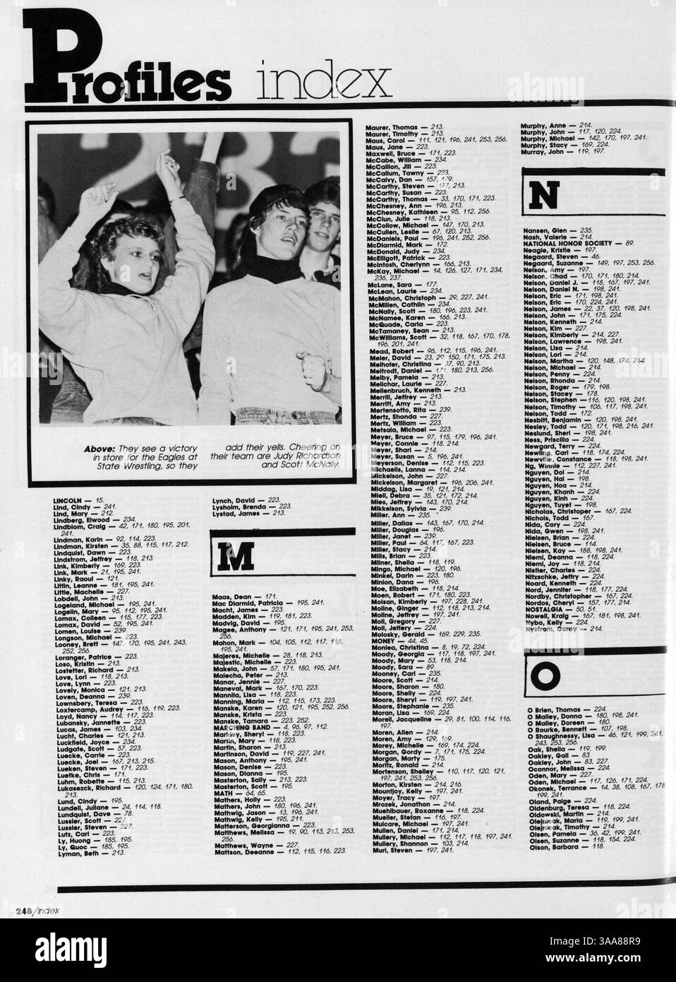 This 1983 yearbook from Kennedy High School highlights significant ...