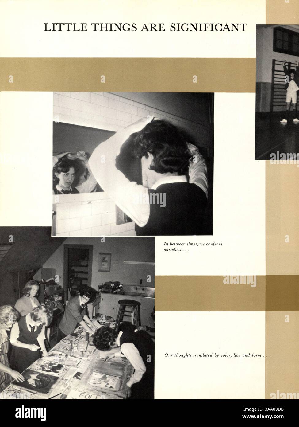 The 1963 edition of the Northrop Collegiate Yearbook, Tatler 63 ...