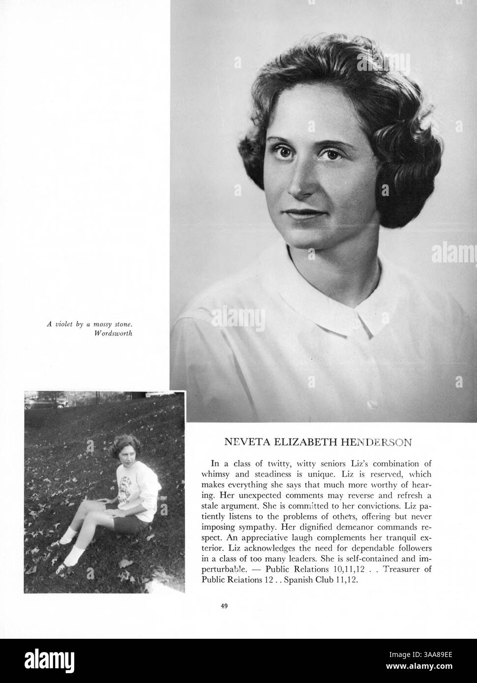 The 1963 Tatler yearbook from Northrop Collegiate documents the 1962 ...