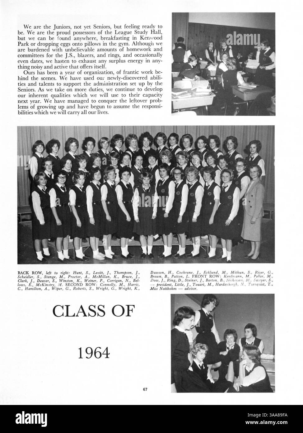The 1963 Northrop Collegiate yearbook, Tatler 63, offers a look into ...