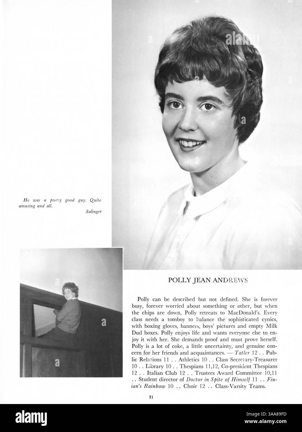 Tatler 63, the 1963 Northrop Collegiate Yearbook, documents student ...