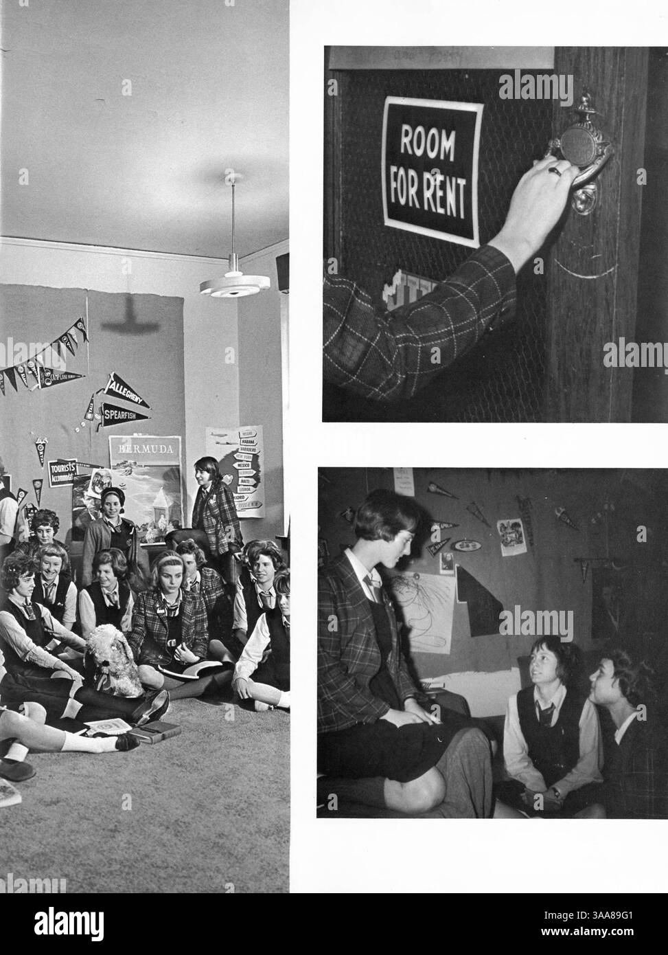 Tatler 63, Northrop Collegiate's 1963 yearbook, features students ...