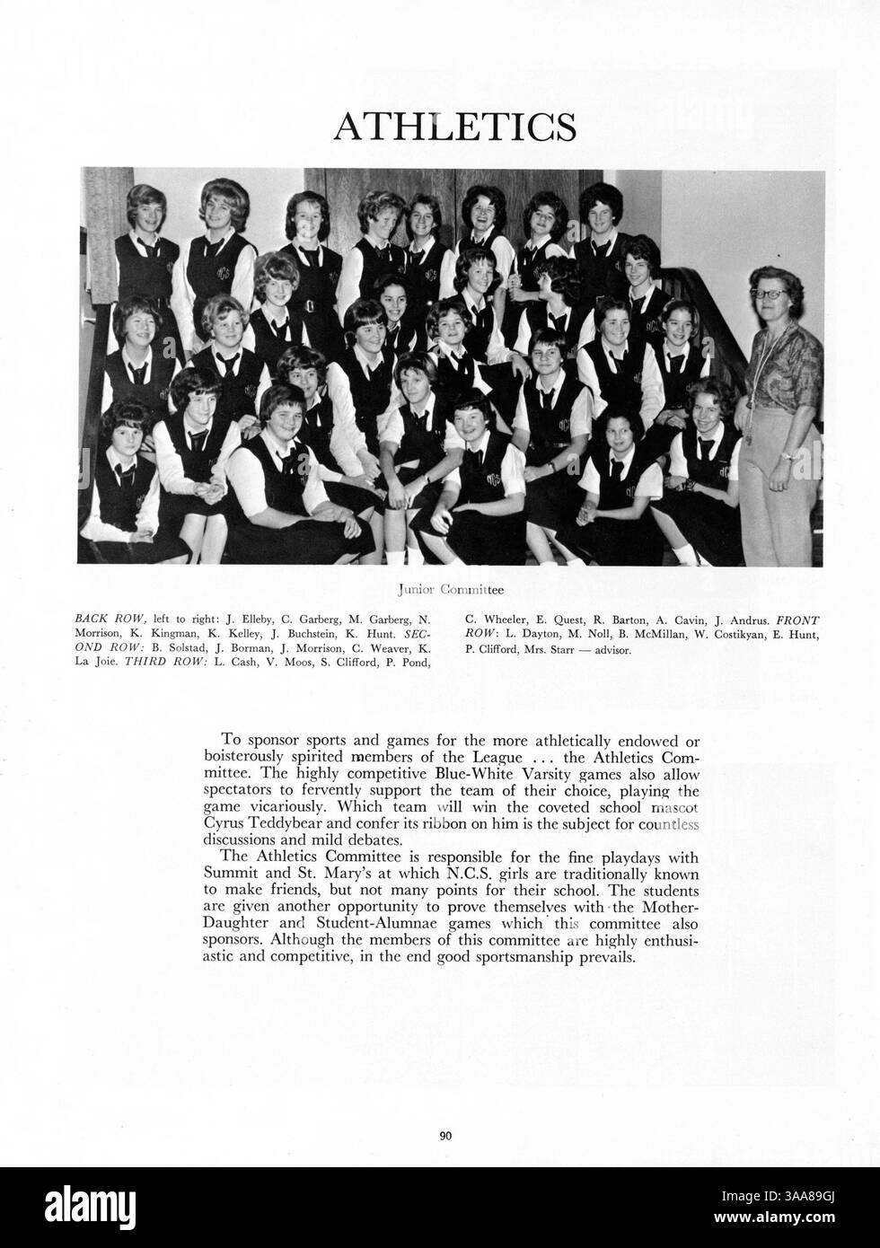 This 1963 Northrop Collegiate yearbook, Tatler 63, showcases the ...