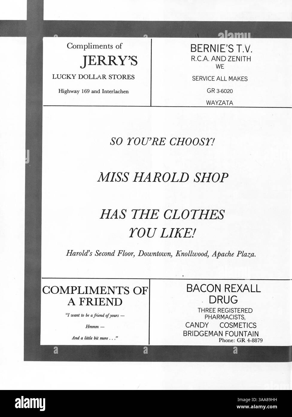 Yearbook features students Cut Out Stock Images & Pictures - Alamy