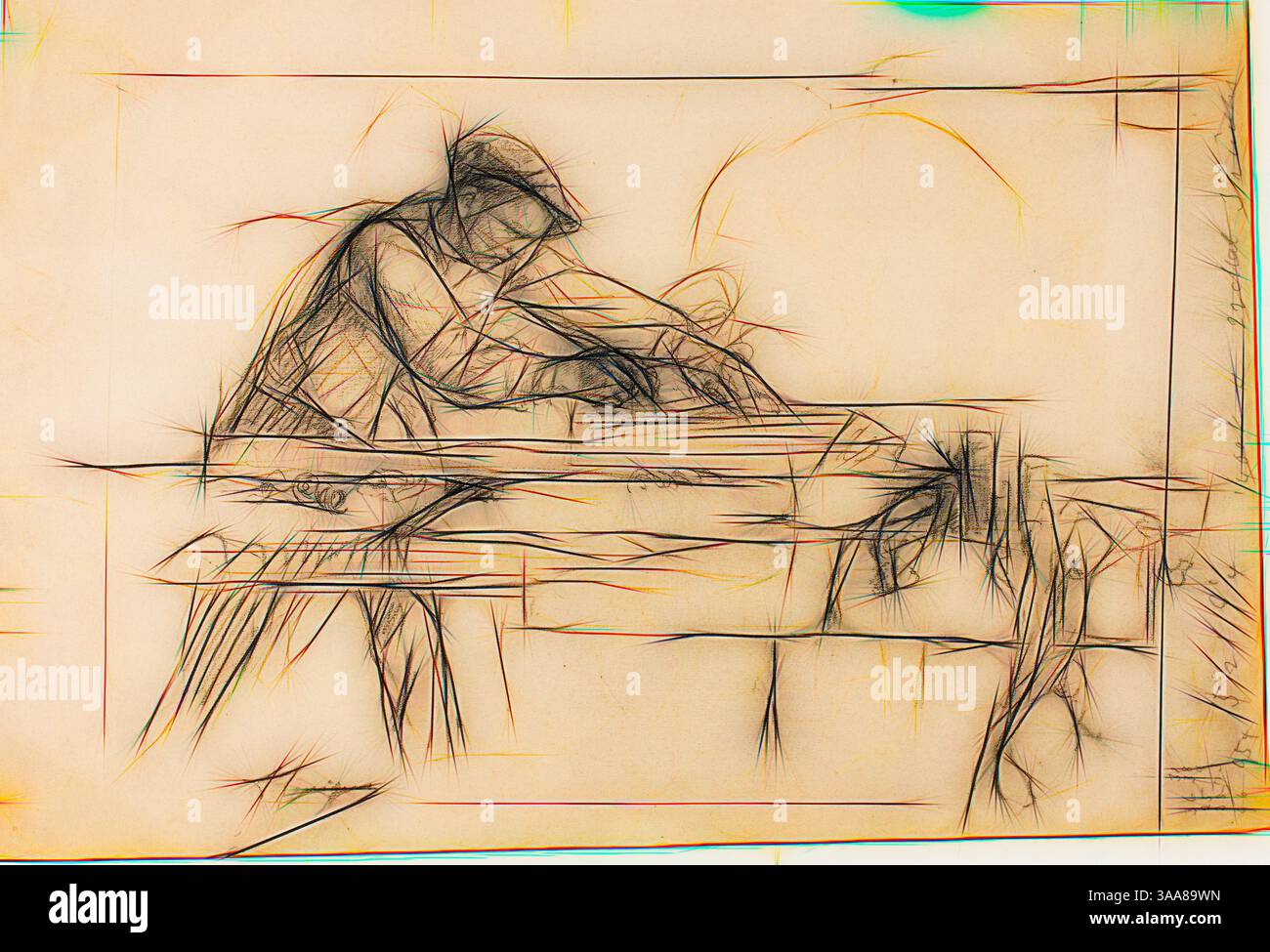 Task focused figure hi-res stock photography and images - Alamy