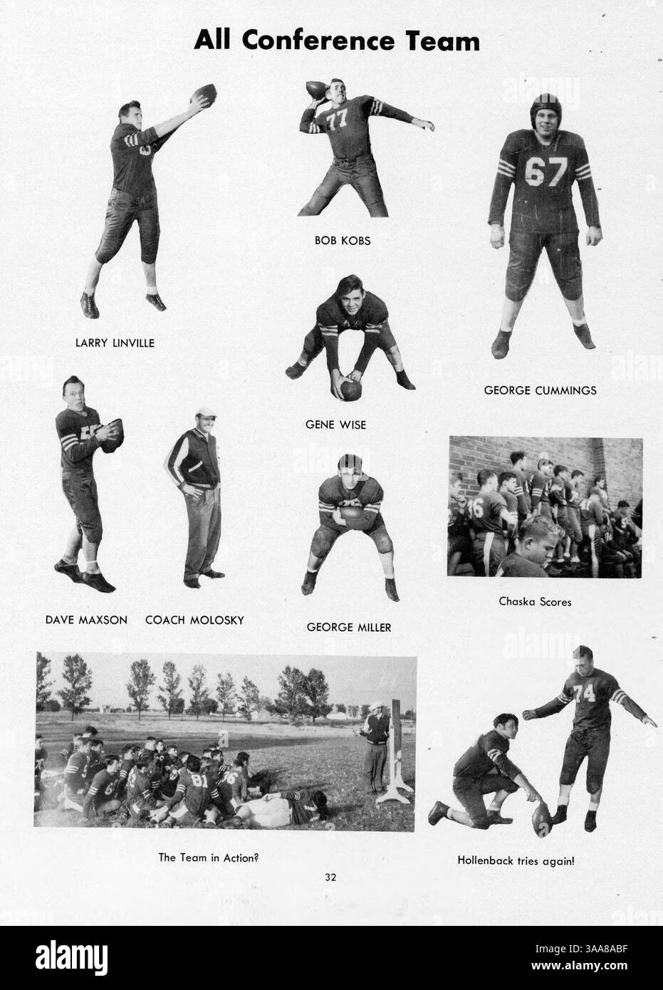 The 1951 Bloomington High School yearbook, Bear, highlights student ...