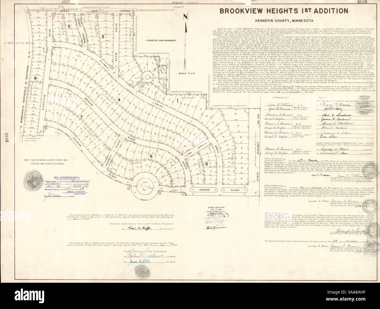 Brookview Heights 1st Addition is a residential development in the ...