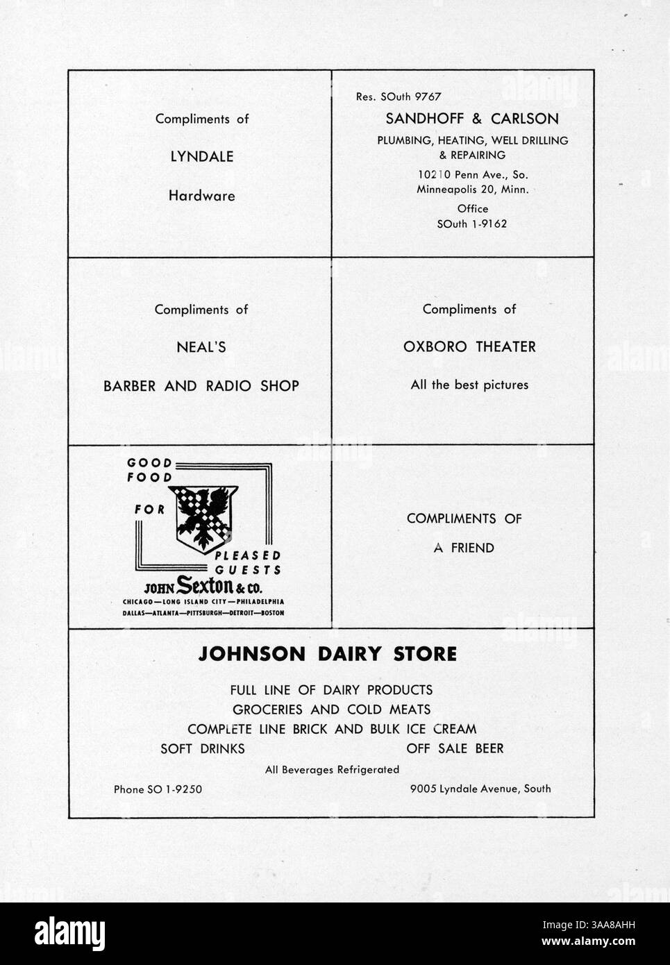 The 1951 edition of Bloomington High's Bear yearbook documents student ...