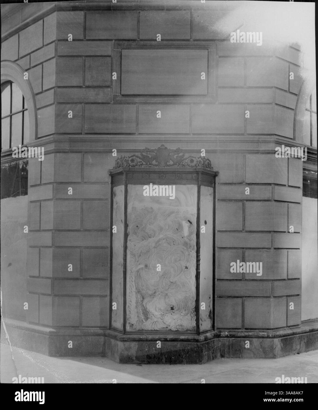 A view of the corner window of the Young-Quinlan Building in ...