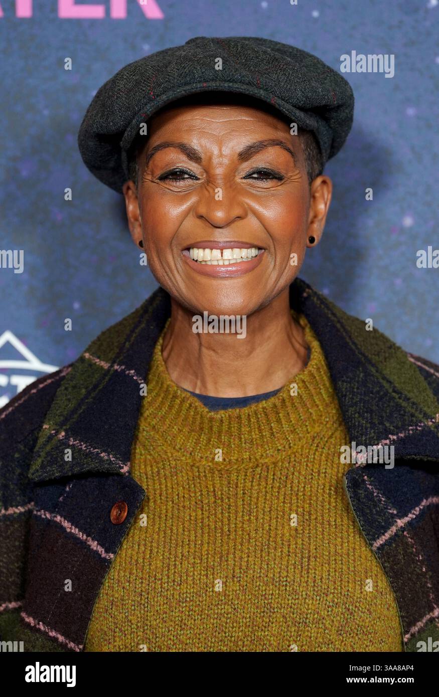 Adjoa Andoh attending the premiere of Doctor Who season two, at the ...