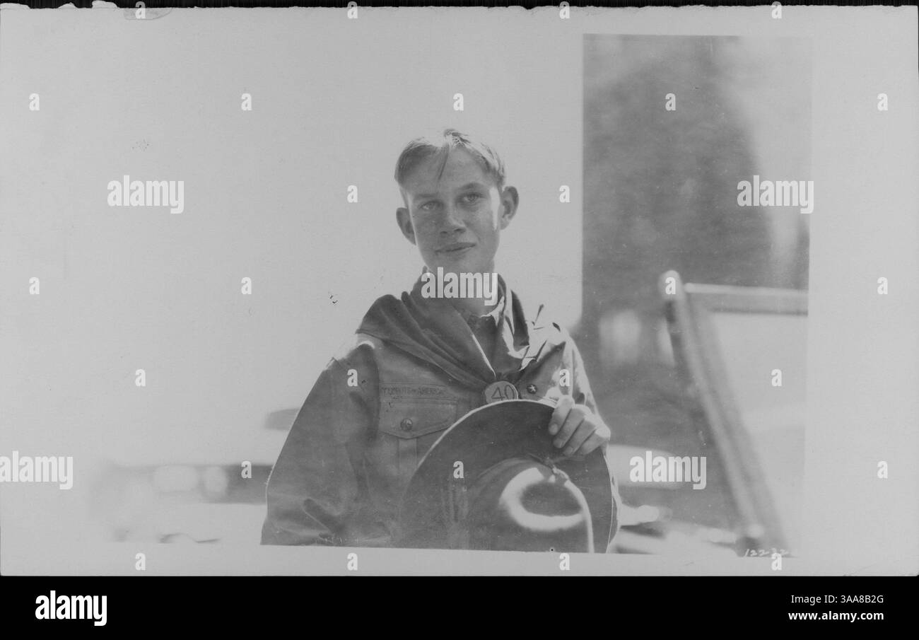 His prize was a flight with colonel charles lindbergh hi-res stock ...