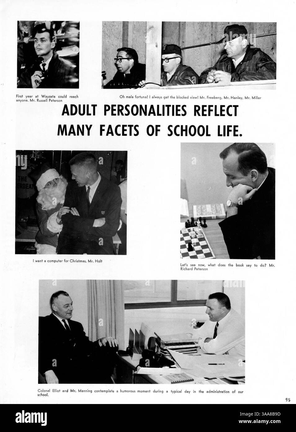 This high school annual documents the students, teachers, clubs ...