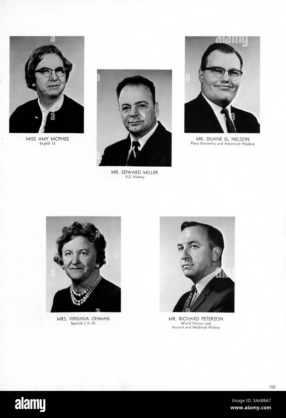 This yearbook documents the 1965 1966 school year at wayzata hig hi-res stock photography and ...