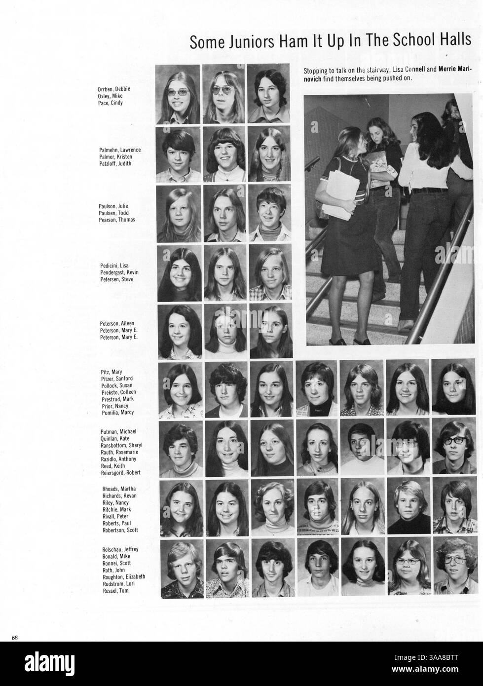 This 1975 whigrean yearbook captures highlights of the 1974 1975 Cut ...