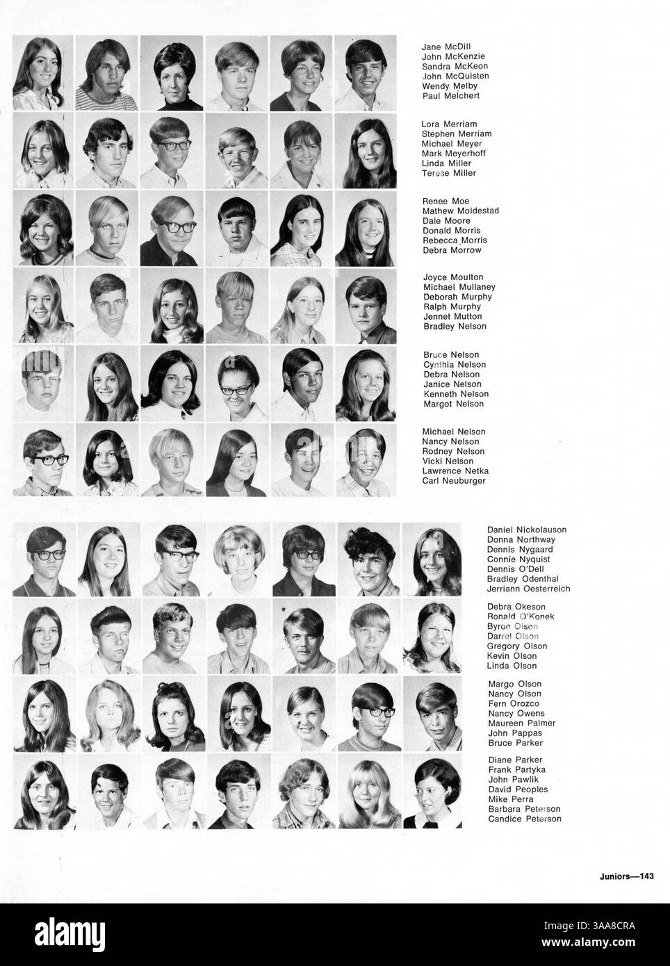 The 1971 Talons yearbook documents Cooper High School’s academic ...