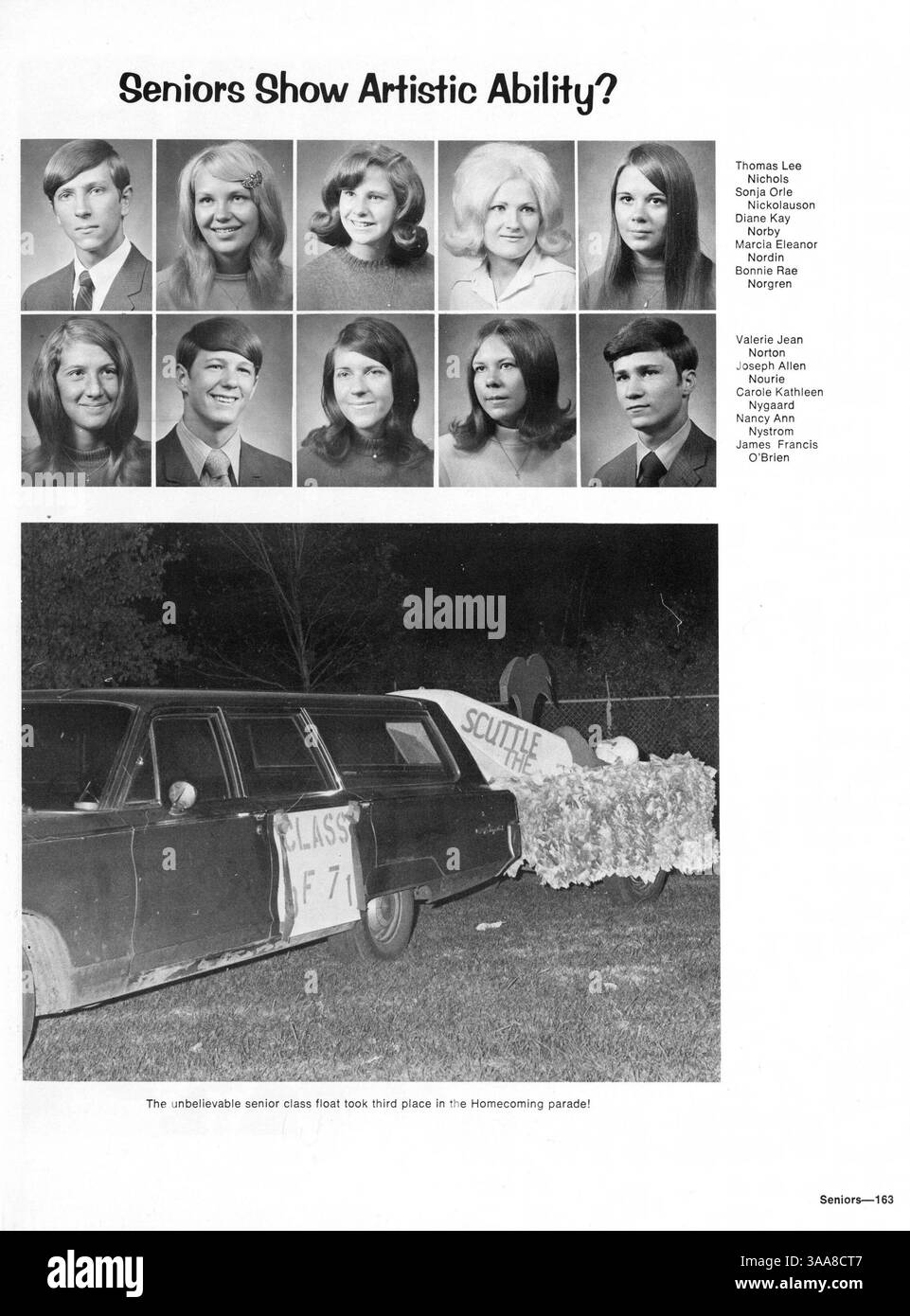 The Talons 1971 yearbook from Cooper High School highlights student ...