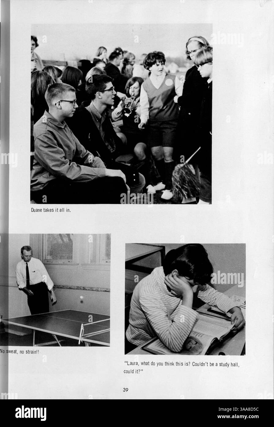 Aureole 1966, the Minneapolis Lutheran Yearbook, features the 1965-1966 ...
