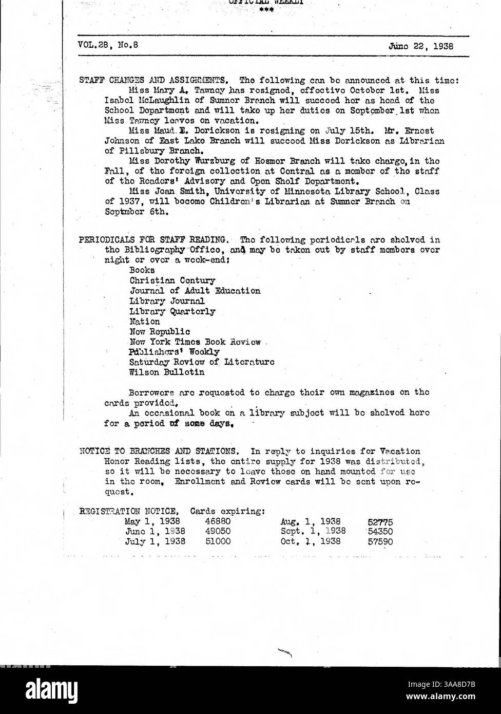 This minneapolis public library official bulletin from 1938 offe hi-res ...