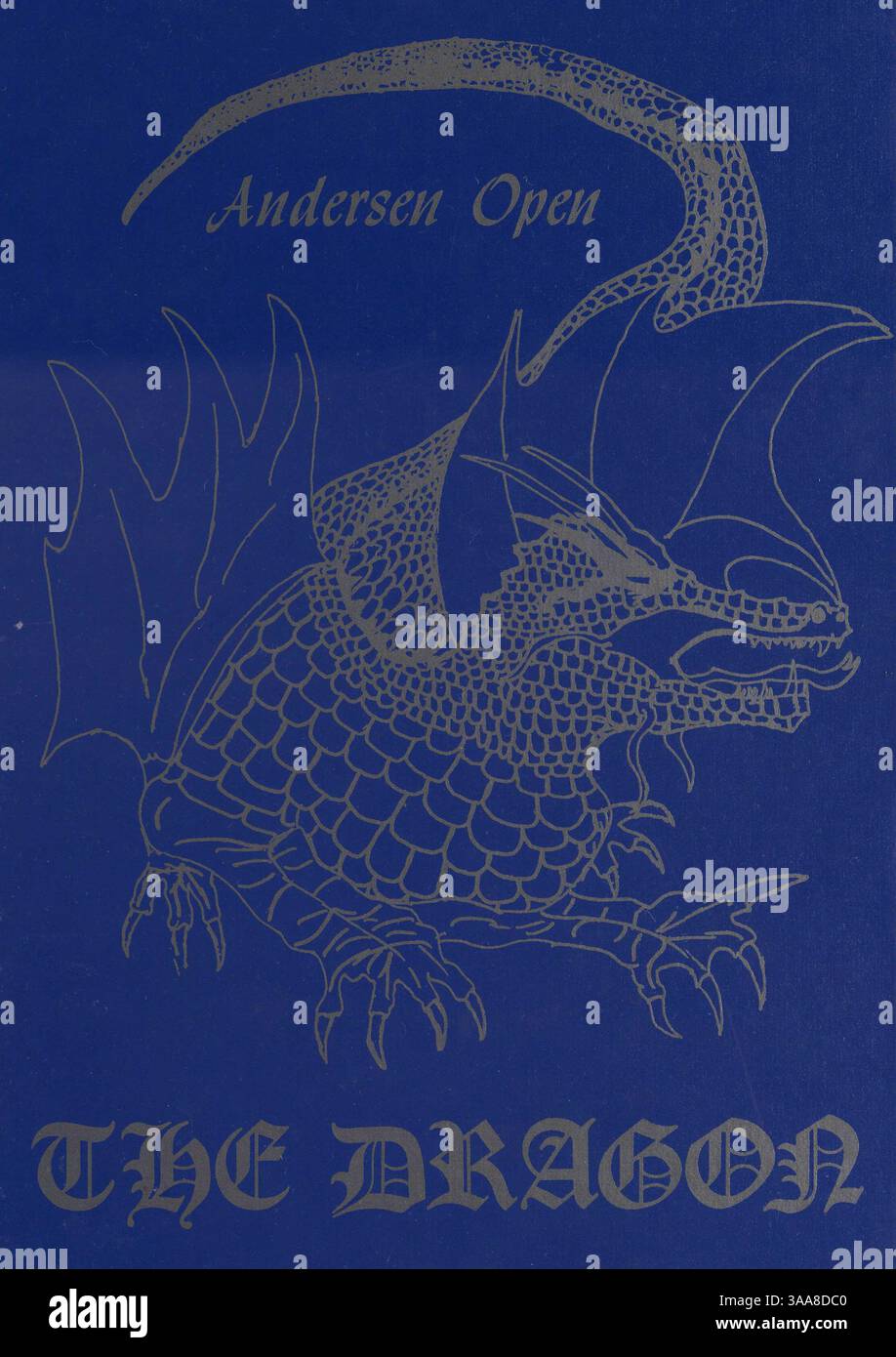 The Andersen Open Yearbook 1984, titled 'The Dragon,' chronicles the ...