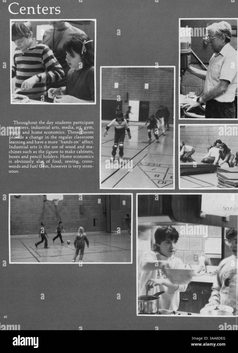 This 1984 edition of 'The Dragon' yearbook documents the students ...