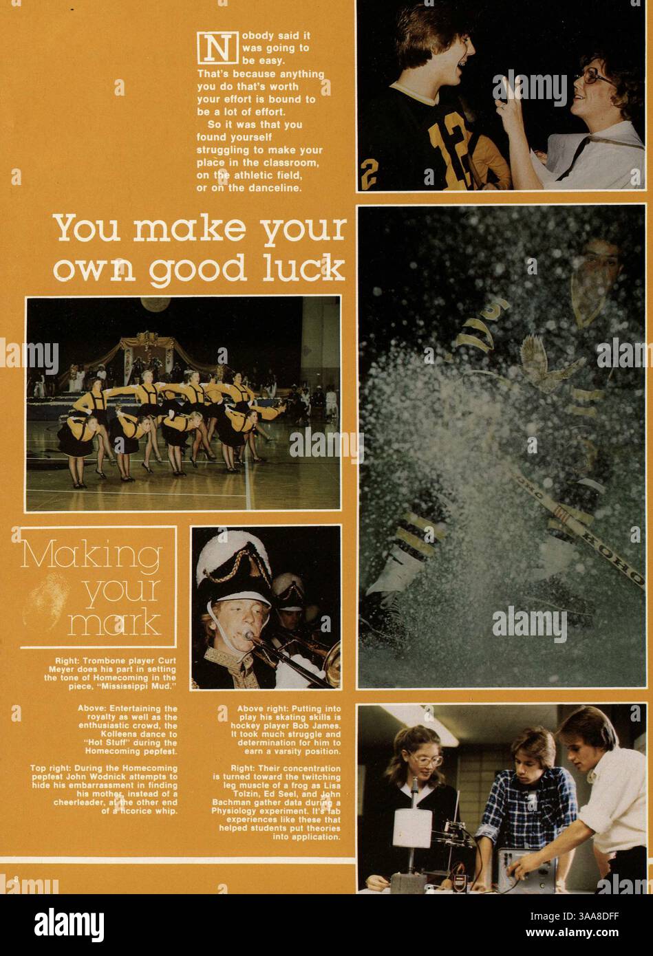 Kennedy High School's 1981 yearbook, '1981 Profiles', captures ...