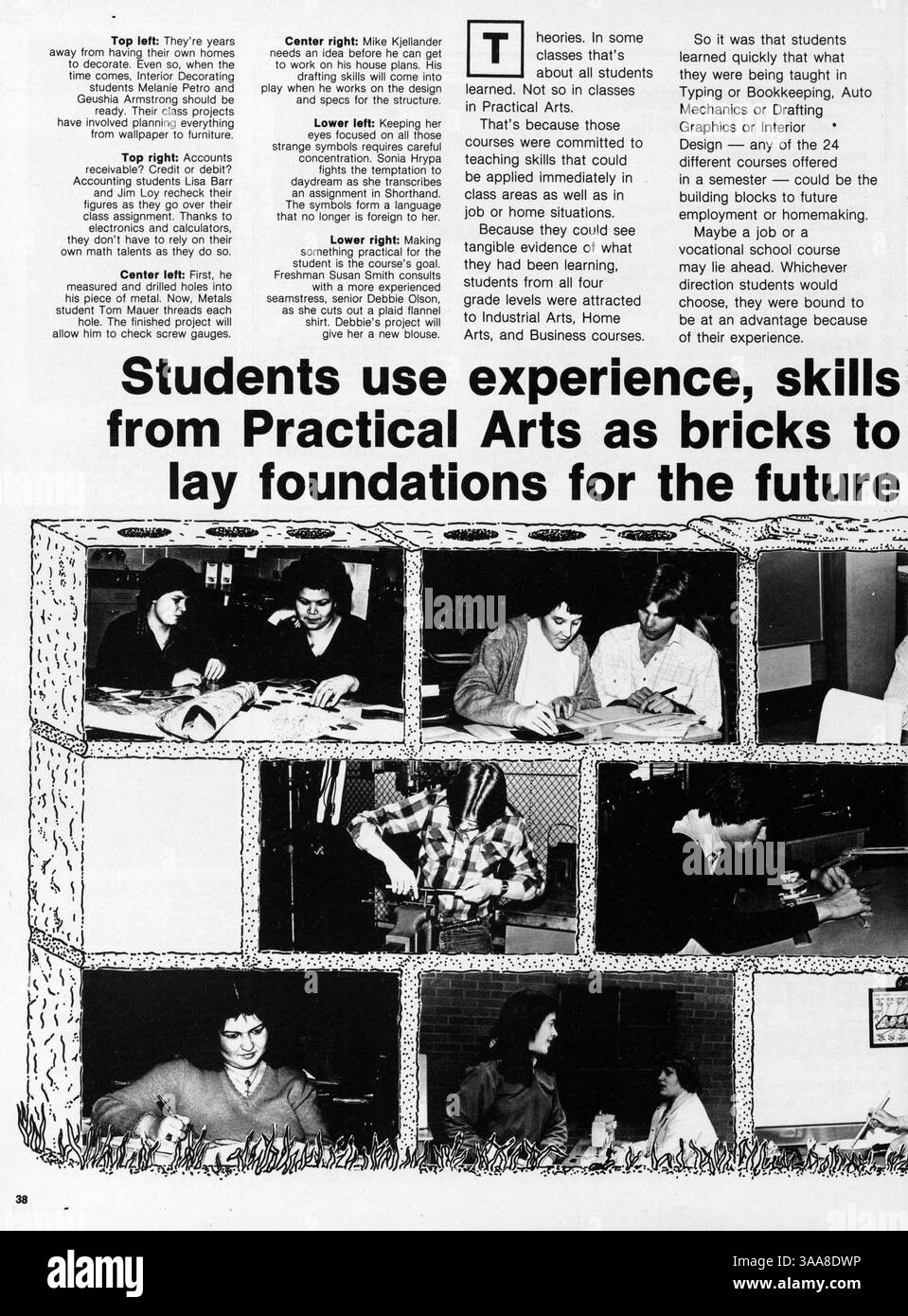 Kennedy high schools 1981 yearbook hi-res stock photography and images ...