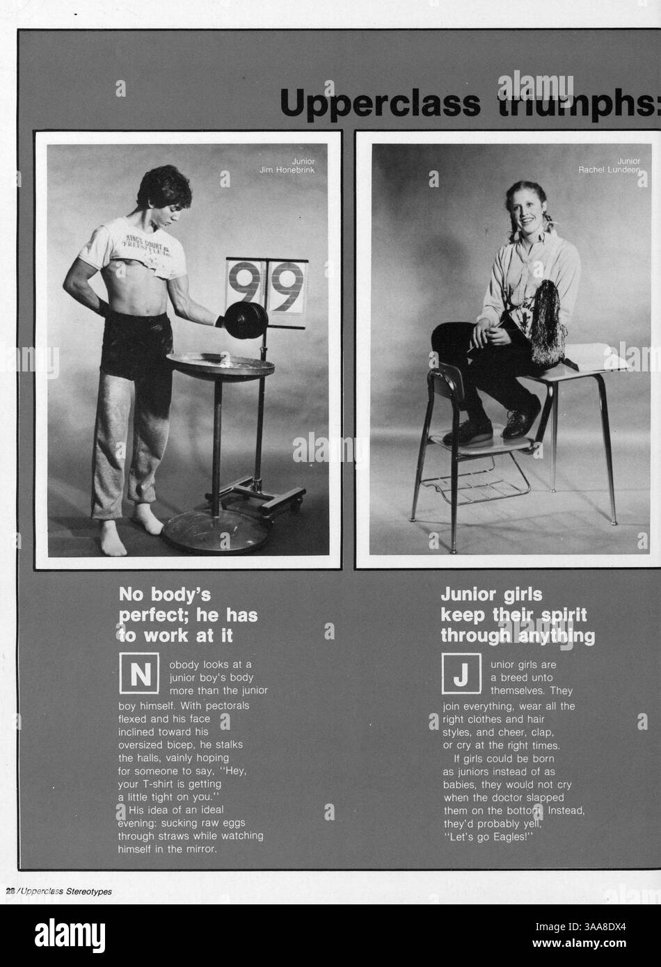 The 1981 'Profiles' yearbook from Kennedy High documents the students ...