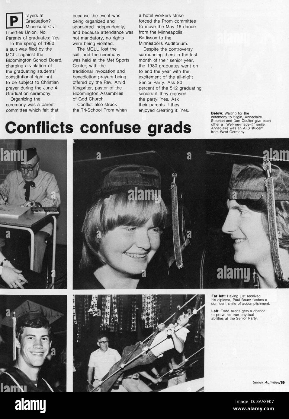 The 1981 Kennedy High Yearbook captures the highlights of the school ...