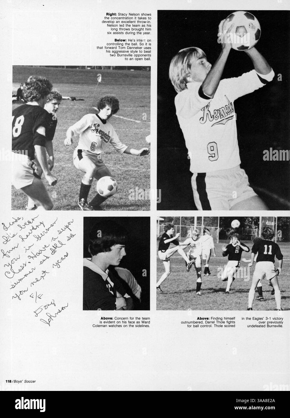 This 1981 Kennedy High Yearbook documents significant school events ...