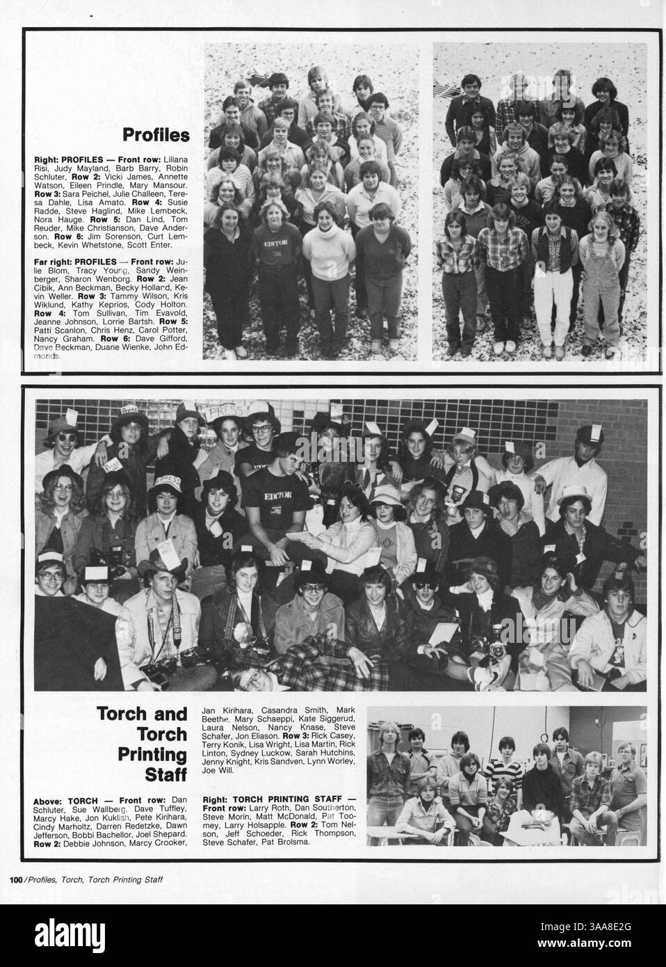 The Kennedy High Yearbook from 1981 features profiles of students ...