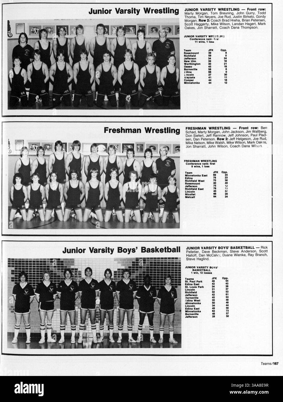 This 1981 Kennedy High Yearbook showcases student and teacher profiles ...