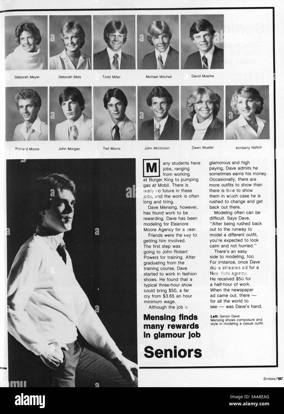 The kennedy high yearbook of 1981 chronicles the 1980 1981 acade hi-res ...